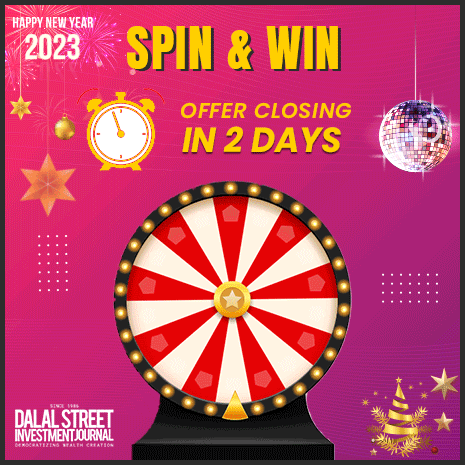 🎡 DSIJ Spin and Win offer - Last chance!